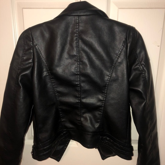 blue b | Jackets & Coats | Vintage Leather Jacket | Poshmark